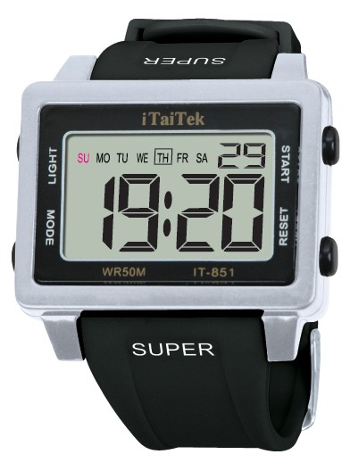 Часы электронные наручные iTaiTek IT-851 — купить недорого в Екатеринбурге